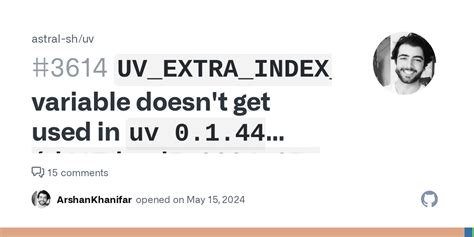 UV EXTRA INDEX Variable Doesn T Get Used In Uv 0 1 44 D417daad7 2024 05 14 Issue