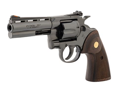 The Blued Colt Python 357 Magnum Revolver Gat Daily Guns Ammo Tactical