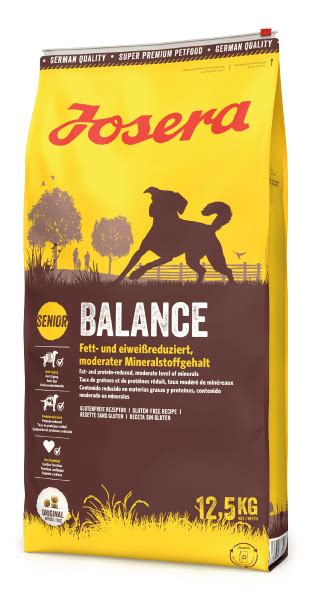 ᐉ Корм сухой Josera Balance для пожилых и малоактивных собак 12 5 кг