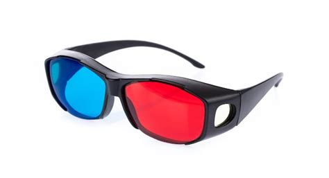 Premium Photo 3d Glasses Isolated On A White Background