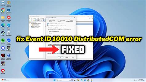 Fixed Event Id 10010 Distributedcom Error In Windows 1011 Youtube