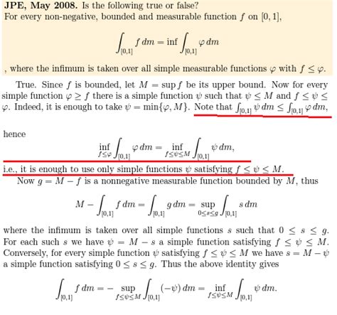 Real Analysis Let F 01 Mapsto 0infty Be A Bounded