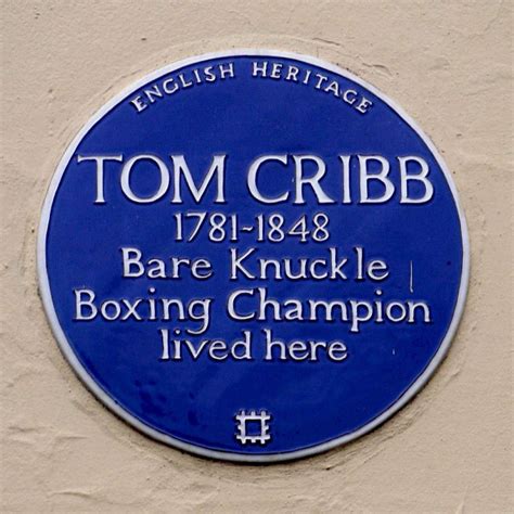 Tom Cribb Plaques Of London