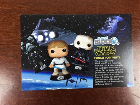 Nerd Block December 2015 Review Coupon Codes Hello Subscription