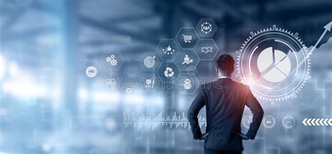 Increasing Market Share Concept Businessman Planning Marketing