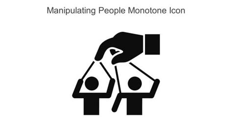 People Monotone Icon Slide Team