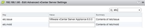 Easily Manage Esxi And Vcsa Ssh Login Banner And Motd In Vsphere 60
