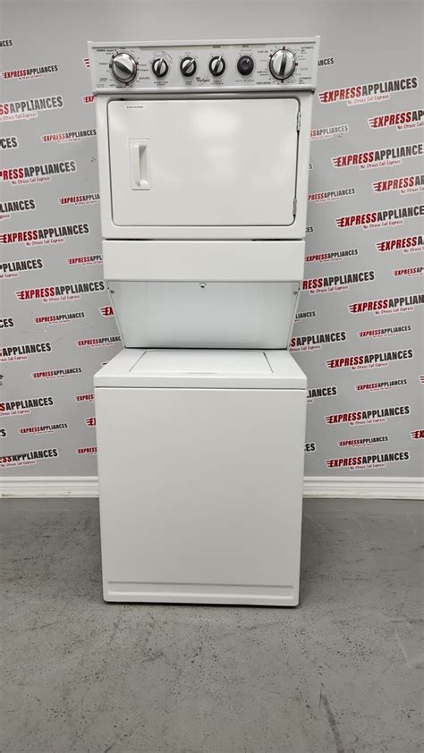 Used Whirlpool Stackable Washer And Dryer Ywet3300xq0 For Sale ️