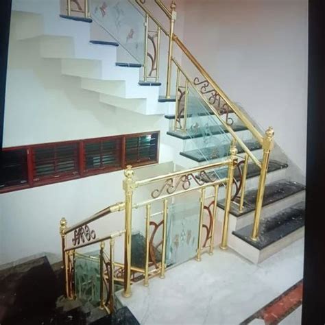 Brass Railing Brass Copper Staircase Railings From Bengaluru