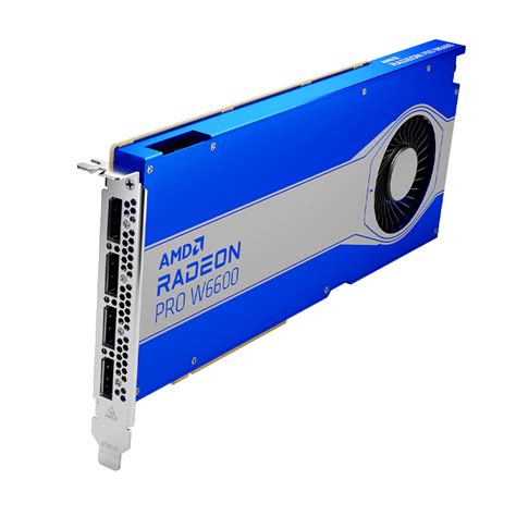 Tarjeta De Video Profesional AMD Radeon Pro W6600 8GB GDDR6 PCI E 4 0