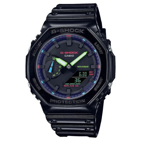 カシオcasio G Shock Gショック アナログコンビ Virtual Rainbow ヴァーチャルレインボー Ga 2100rgb