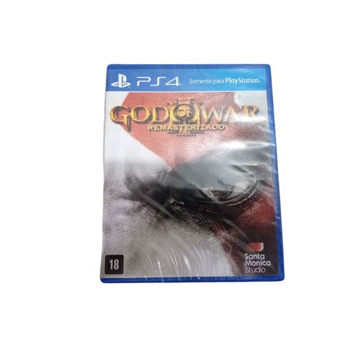 God Of War 3 Remasterizado Lacrado Envio Ja Shopee Brasil