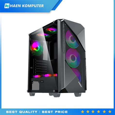 Case Gamemax Revolt M Atx Black Haen Komputer Store