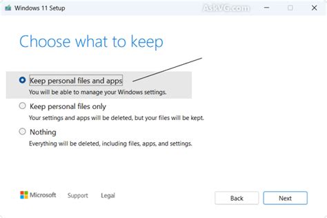 Tip How To Perform An In Place Upgrade On Windows AskVG