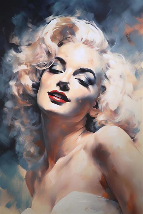 Marilyn In White Photograph By Athena Mckinzie Fine Art America