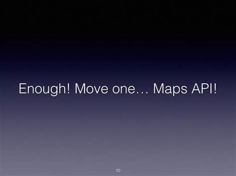 Introduction To The Geolocation And Apples Maps Api Ppt