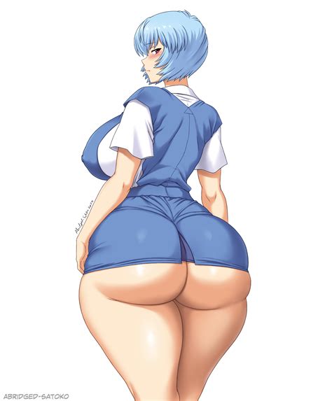 Rule 34 Abridged Satoko Alternate Breast Size Ass Ass Focus Blue Hair