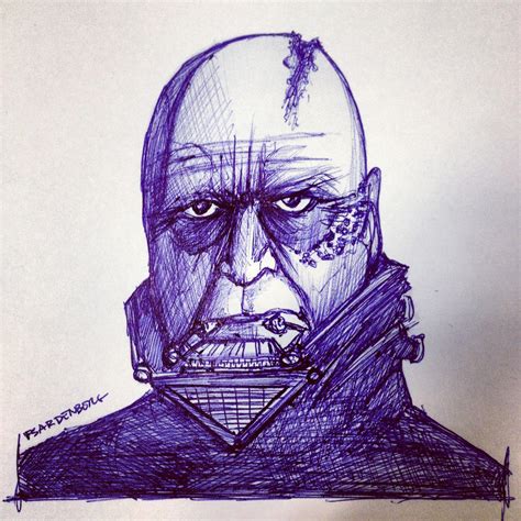 Darth Vader Without Mask By Fsardenberg On Deviantart