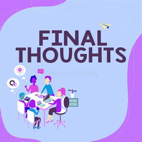 Final Thoughts Stock Illustrations 251 Final Thoughts Stock Illustrations Vectors And Clipart