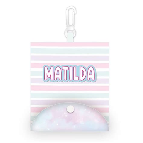 Matilda Personalised Drawstring Bag