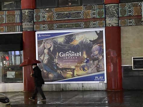 Genshin Ad Spotted At New York Manhattan Rgenshinimpact