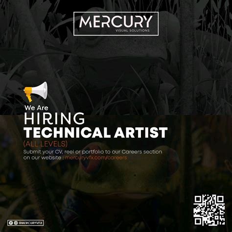 Mercury Visual Solutions On Linkedin Mercuryvfx Mercuryhiring