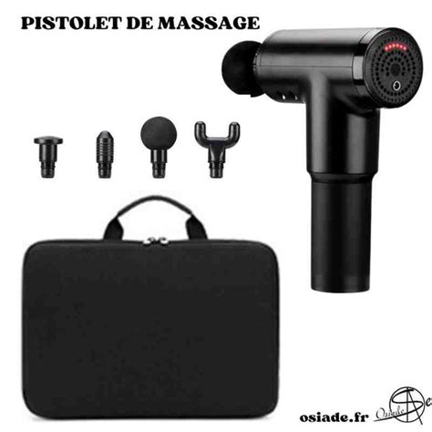 Appareil De Massage Chauffant Avec 16 Têtes Rotatives Osiade