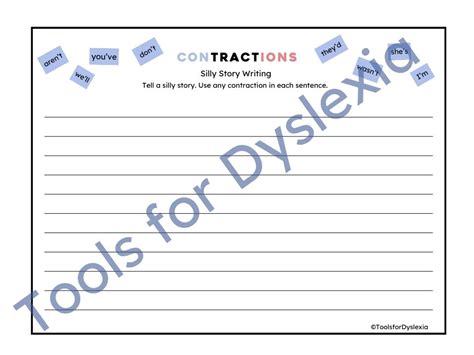 Reading And Spelling Contractions Activities And Games Bundle Tools For