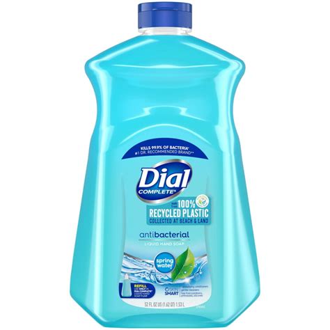 Dial Complete Antibacterial Liquid Hand Soap Refill Spring Water Fl Oz ItFRESH