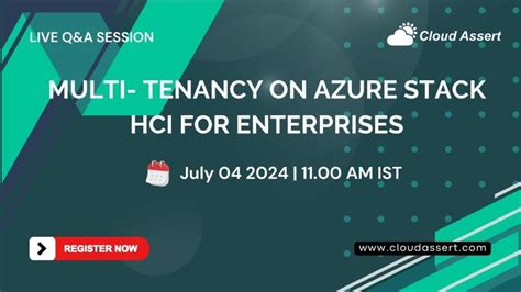 Cloud Assert On Linkedin Webinar Azurestackhci Hybr Cloudcomputing