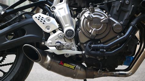 Mt 07 Akrapovic Titanium Youtube