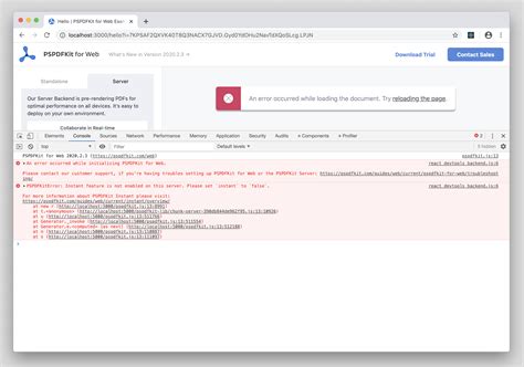 License Troubleshooting Nutrient Web SDK Nutrient