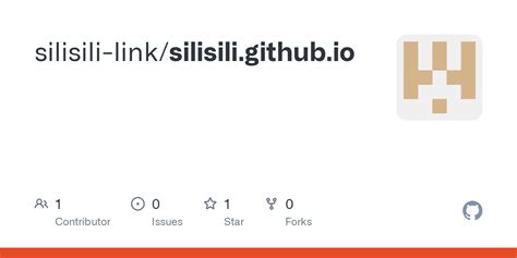 Silisili Github Io Index Html At Main Silisili Link Silisili Github