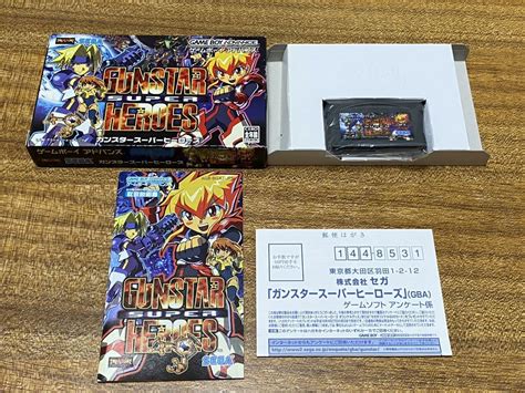 Yahoo オークション ゲームボーイアドバンス Gba ガンスタースーパー