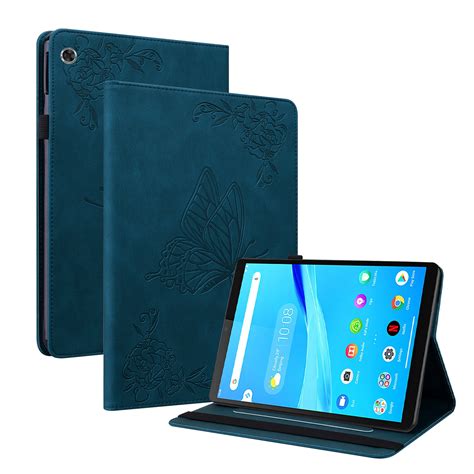 K Lion Folio Flip Case For Lenovo Tab M Smart Tab M Premium Pu Leather Card Slots Wallet