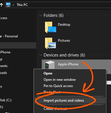 Copy Photos From Iphone To Windows Without Quality Loss Ask Different
