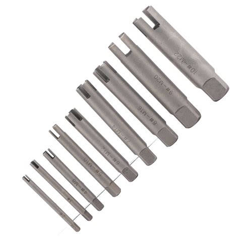 Stripped Screw Remover Tap Extractor Set High Speed Steel Broken Head Taps Remove Stripped Screw