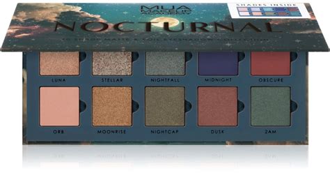 Mua Makeup Academy Nocturnal Eyeshadow Palette With 10 Shades Notino