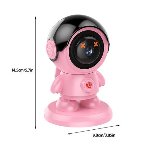 Wifklsiipg Robot Camera Wifi Mini Cameras 2mp Ip Indoor Cam Wireless