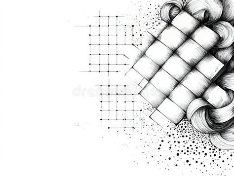 Sketch Pattern A Decorative Representation Showcasing Various Patterns Created Through Sketch