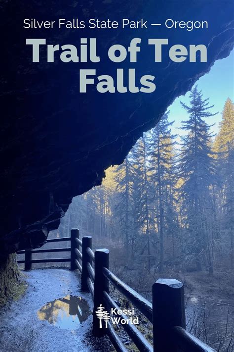 Trail Of Ten Falls — Silver Falls State Park Oregon Silver Falls