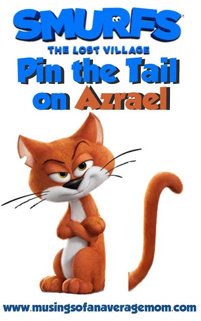 Smurfs Pin The Tail On Azrael Smurfs Party Printables Smurfs