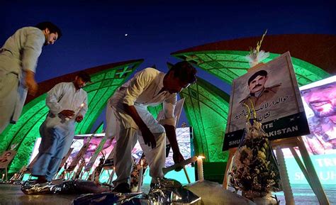 People Lit Up Candles To Show Solidarity With The Families Of Martyrs