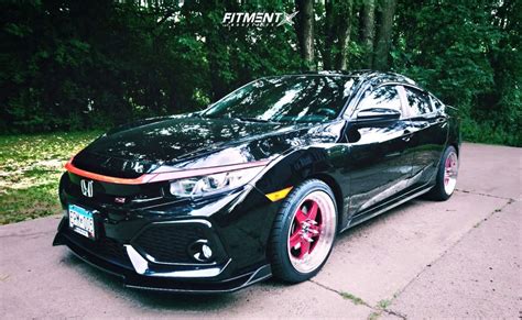 2017 Honda Civic Si With 18x9 Jnc Jnc010 And Nitto 235x40 On Stock