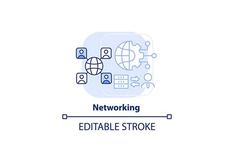 Networking Svg Icon Outline Icons ~ Creative Market