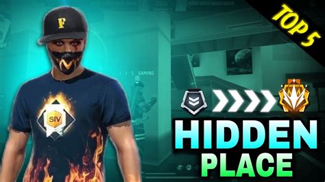 Top 5 Cs Rank Hidden Place 🤯🫨 Cs Rank Push Tips And Tricks Youtube