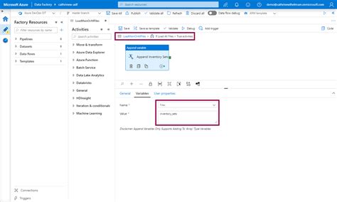 Variables In Azure Data Factory Cathrine Wilhelmsen