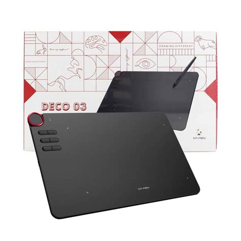 Tableta Grafica Xp Pen Deco 03 10x6 8192 Niveles Wireless Windows Mac