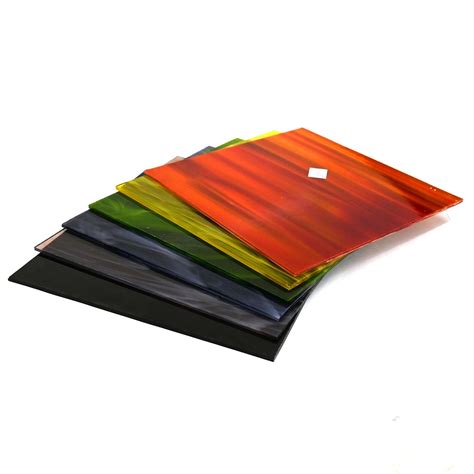 Oceanside Posies Glass Pack 96 Coe Stained Sheets