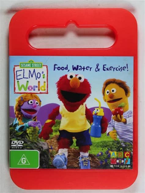 Sesame Street Elmos World Food Water And Exercise Dvd 2006 £10